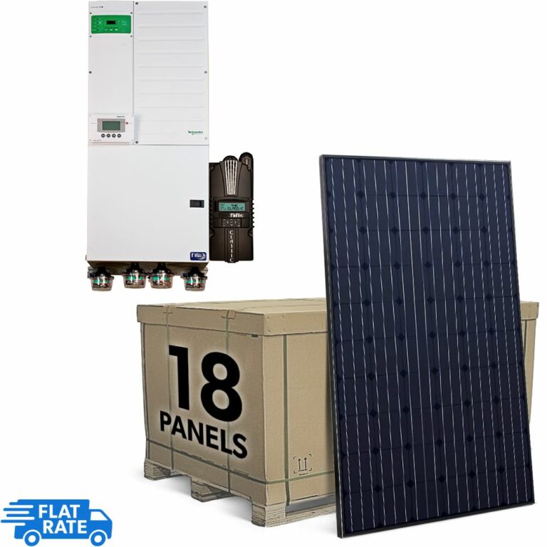 5.8 18-Panel Heliene Off-Grid Solar System - Unbound Solar