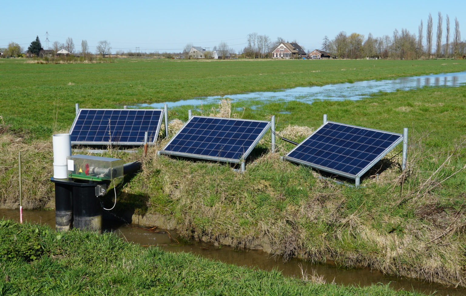 Solar Power Irrigation System on a Farm | Unbound Solar®