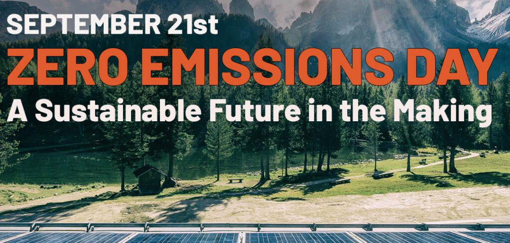 Zero Emissions Day: A Sustainable Future - Unbound Solar
